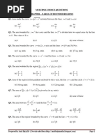 CH 7 Integral Calculus Multiple Choice Questions (With Answers) | PDF ...