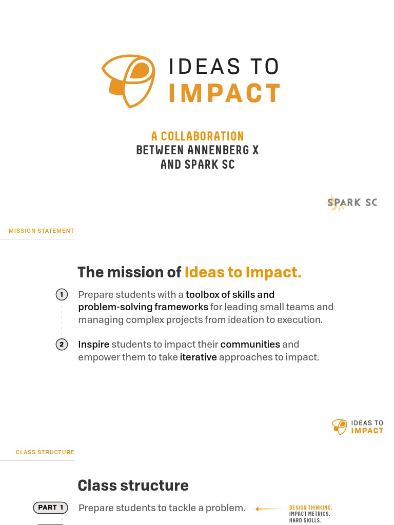 Ideas To Impact | Download Free PDF | Design Thinking | Behavior ...
