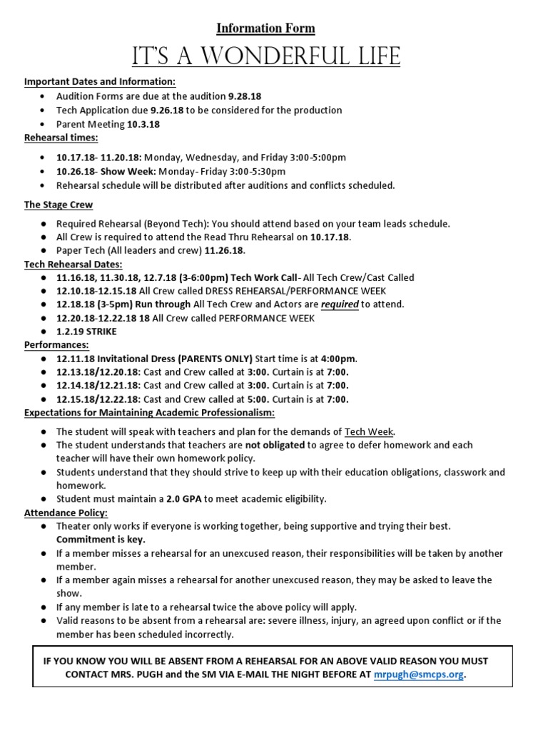 Its A Wonderful Life Info | PDF | Leisure