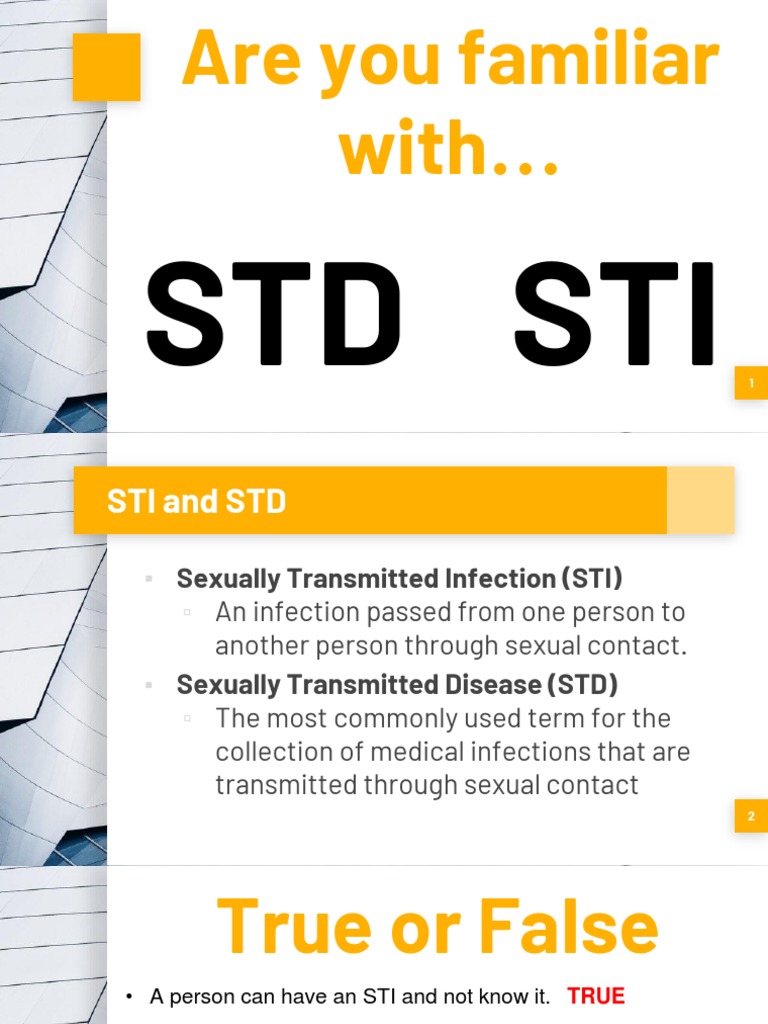 STD Sti | PDF | Sexually Transmitted Infection | Herpes Simplex