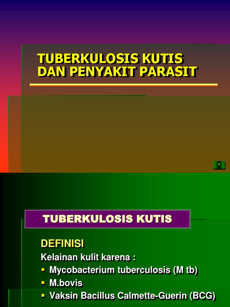 TUBERKULOSIS KUTIs | PDF