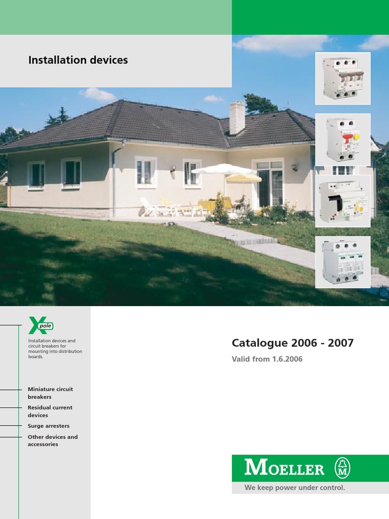 Moeller Electric Catalogue | PDF | Relay | Electric Power