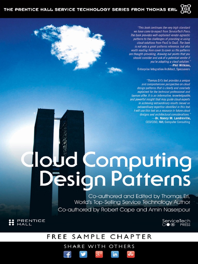 Cloud Computing Design Patterns Book by Thomas Erl | PDF | Cloud Computing | Virtualization