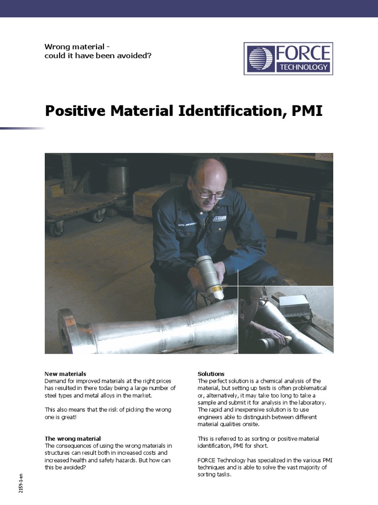 Positive Material Identification, PMI: Wrong Material - Could It Have ...