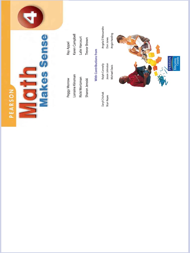 Grade 4 Math Makes Sense Workbook | PDF