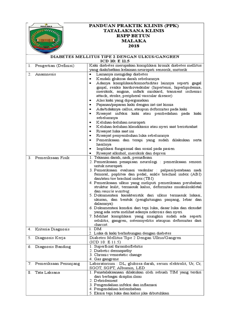 DM Ulkus | PDF