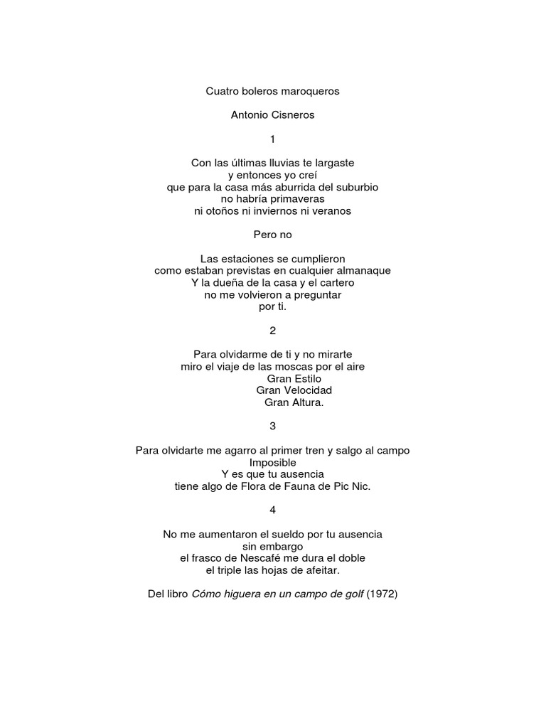 4 Boleros y Soy Una Muchacha | PDF | Ocio