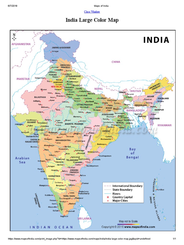 Maps of India PDF | PDF