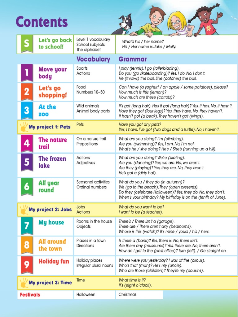 High Five 2 Contents | PDF