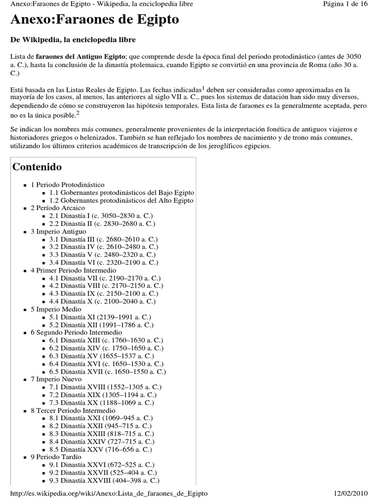 Civilizacion Egipcia Faraones PDF | PDF | Akhenaton | 2do milenio aC