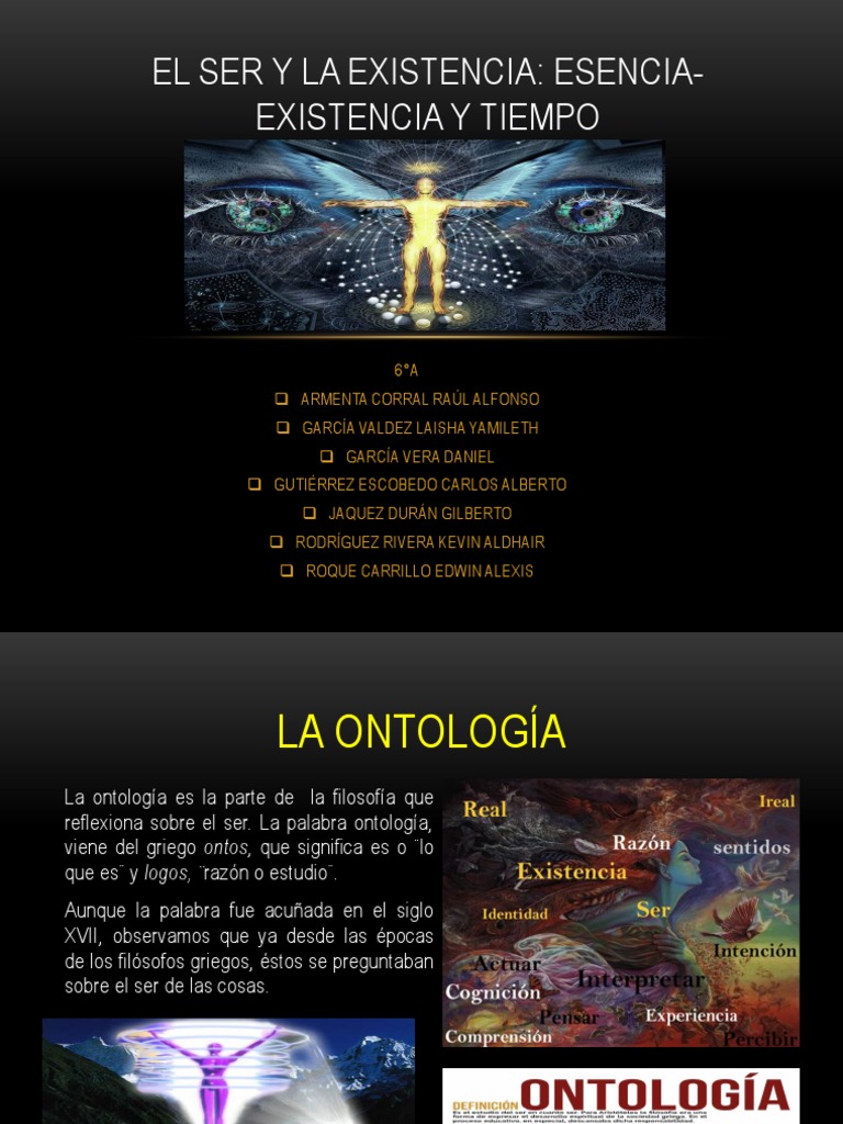 Ontología: Ser y Existencia en Filosofía | PDF | Existencia | Filosofía