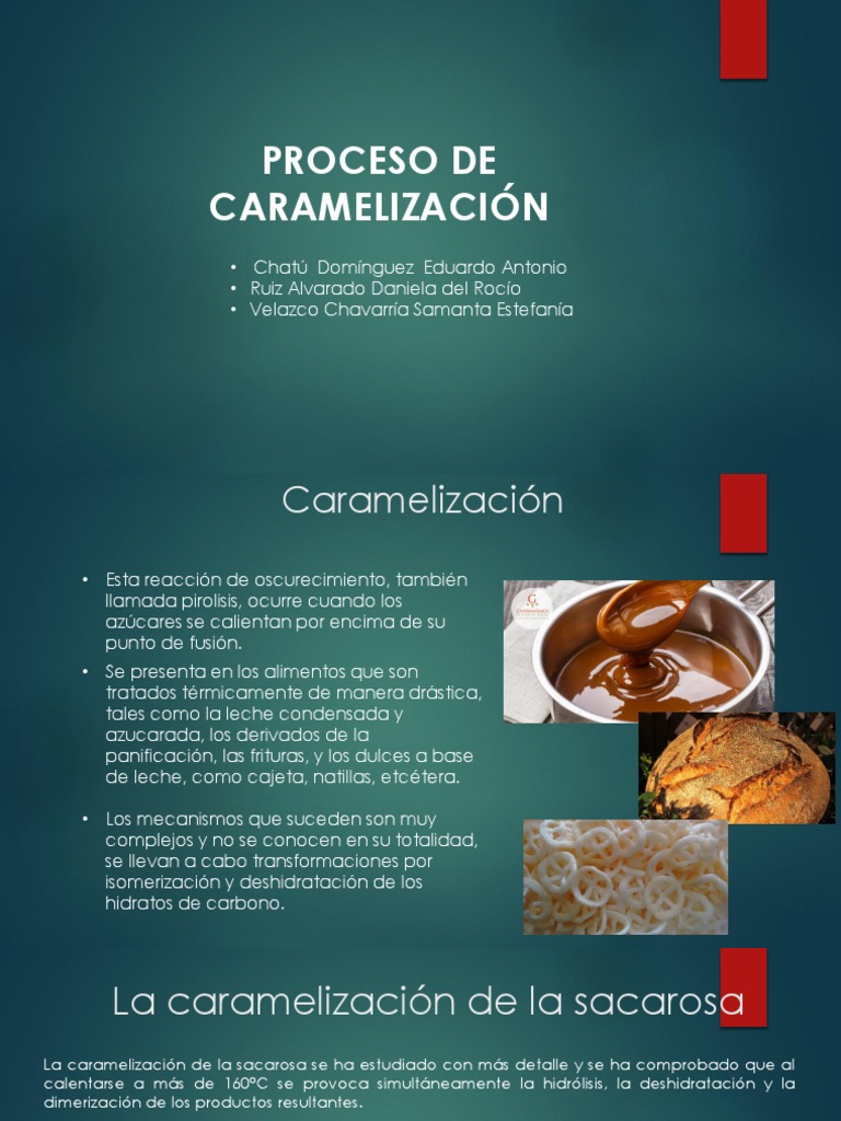 Caramelizacion | Carbohidratos | Glucosa