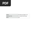 IB Answer Booklet 1 - 4 Pages - NEW | PDF