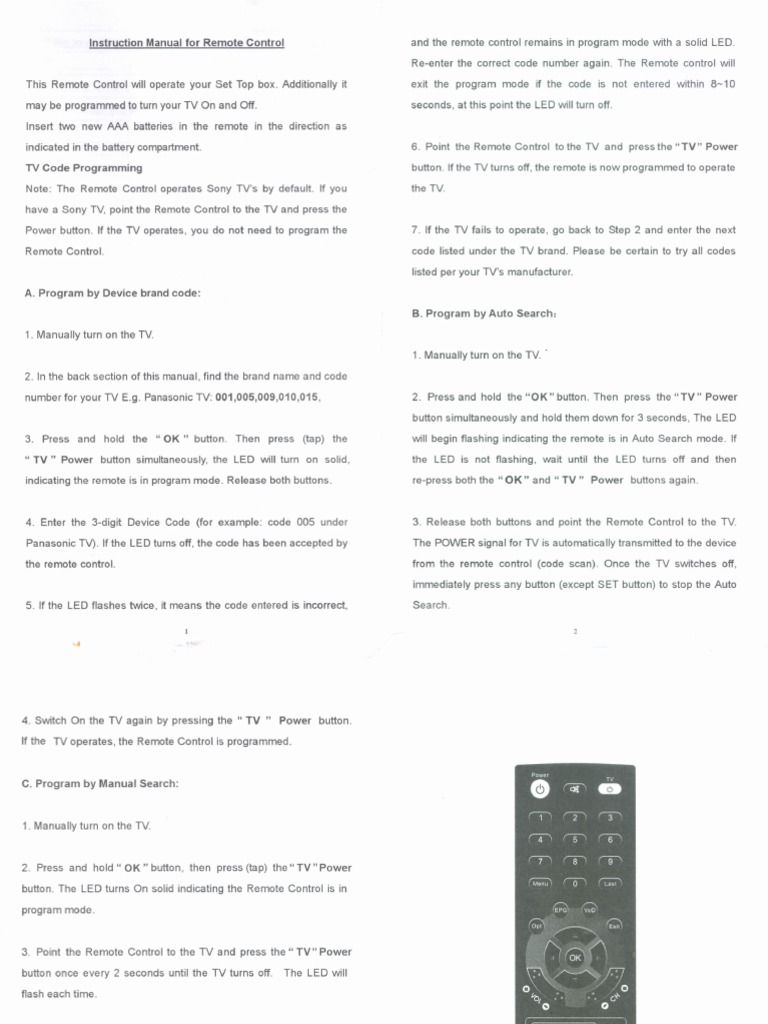 FLOW AVS Remote Manual | PDF | Digital Camera Modes | Television
