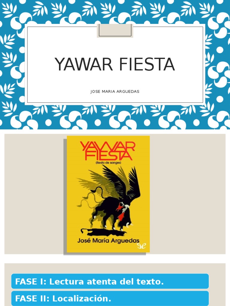 Yawar Fiesta | PDF