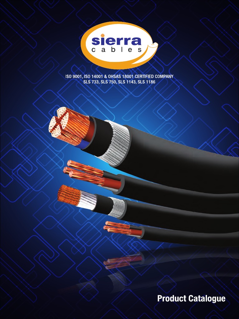 Product-Catalogue Sierra Cable | PDF | Coaxial Cable | Insulator (Electricity)