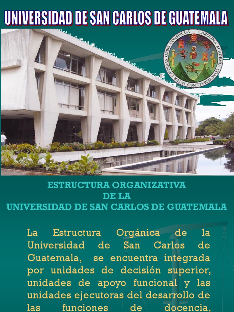 Estructura Organizativa de la USAC | PDF | Salud y bienestar | Ciencia ...