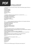 Principles of Management Final Exam | PDF | Employment | Test (Assessment)