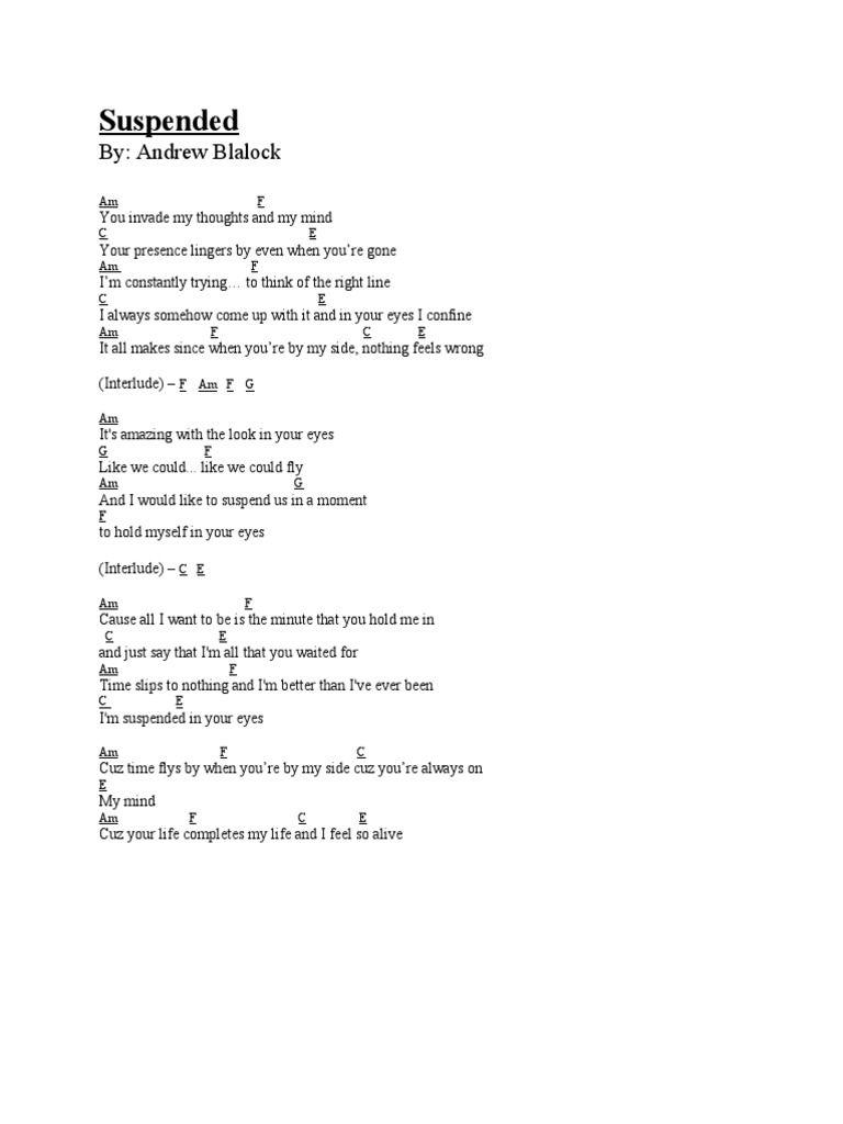 "Suspended: A Poetic Love Reflection" | PDF