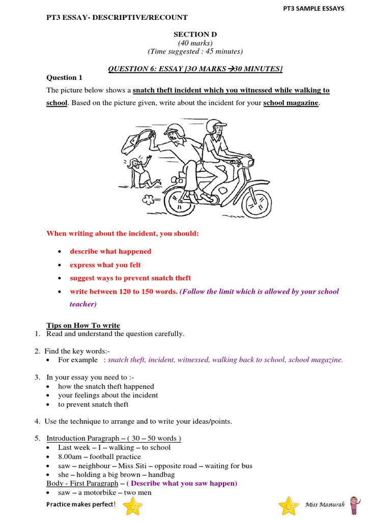 Pt3 Sample Essay Pdf Reuse Recycling