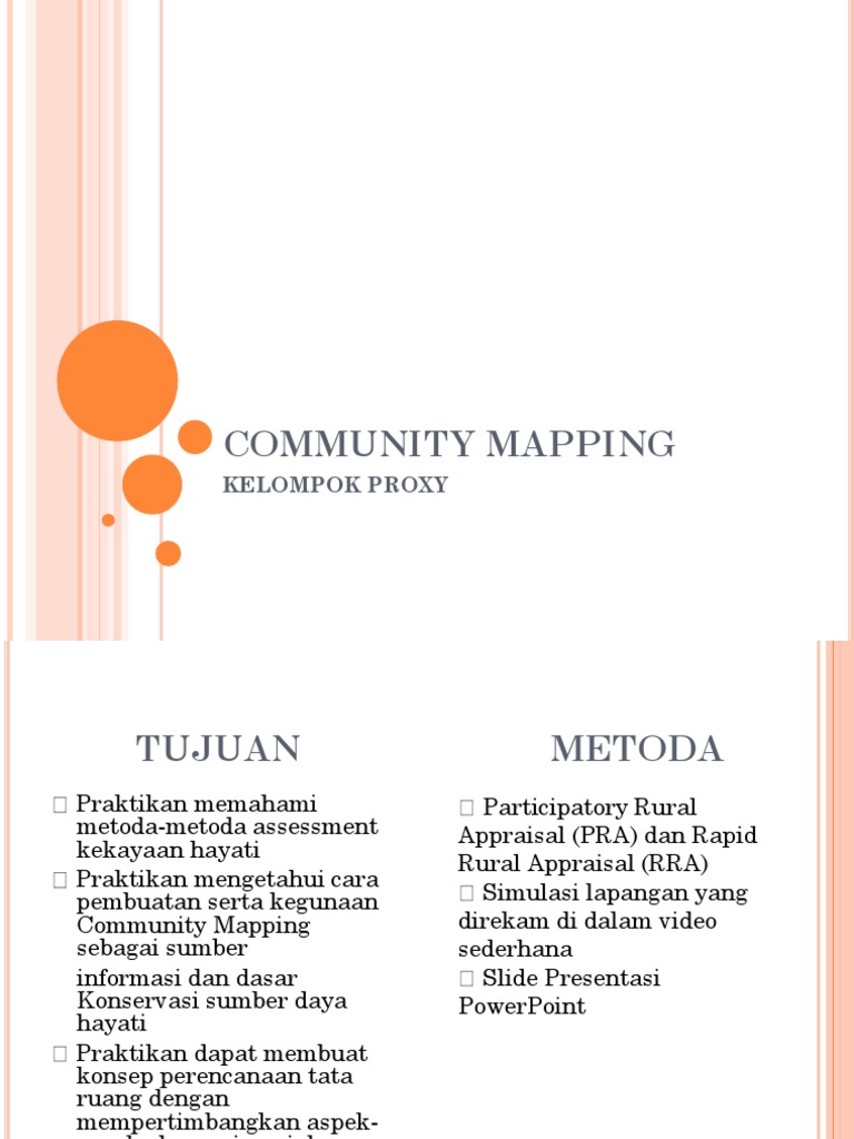 Community Mapping | PDF