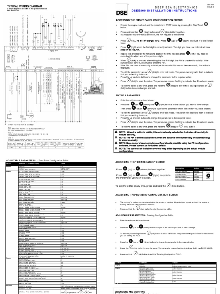 DSEE800 Installation Instructions | PDF | Clutch | Manufactured Goods