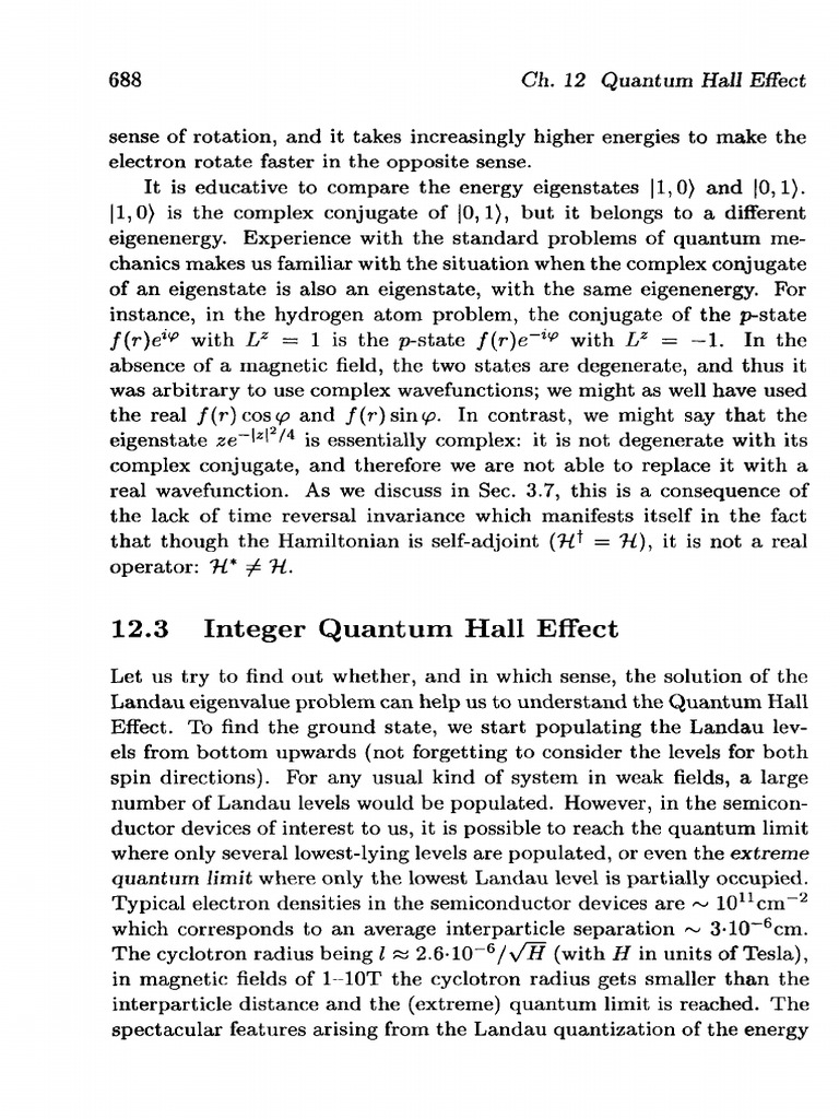 Quantum Hall Effect Explained | PDF | Scientific Method | Quantum Mechanics