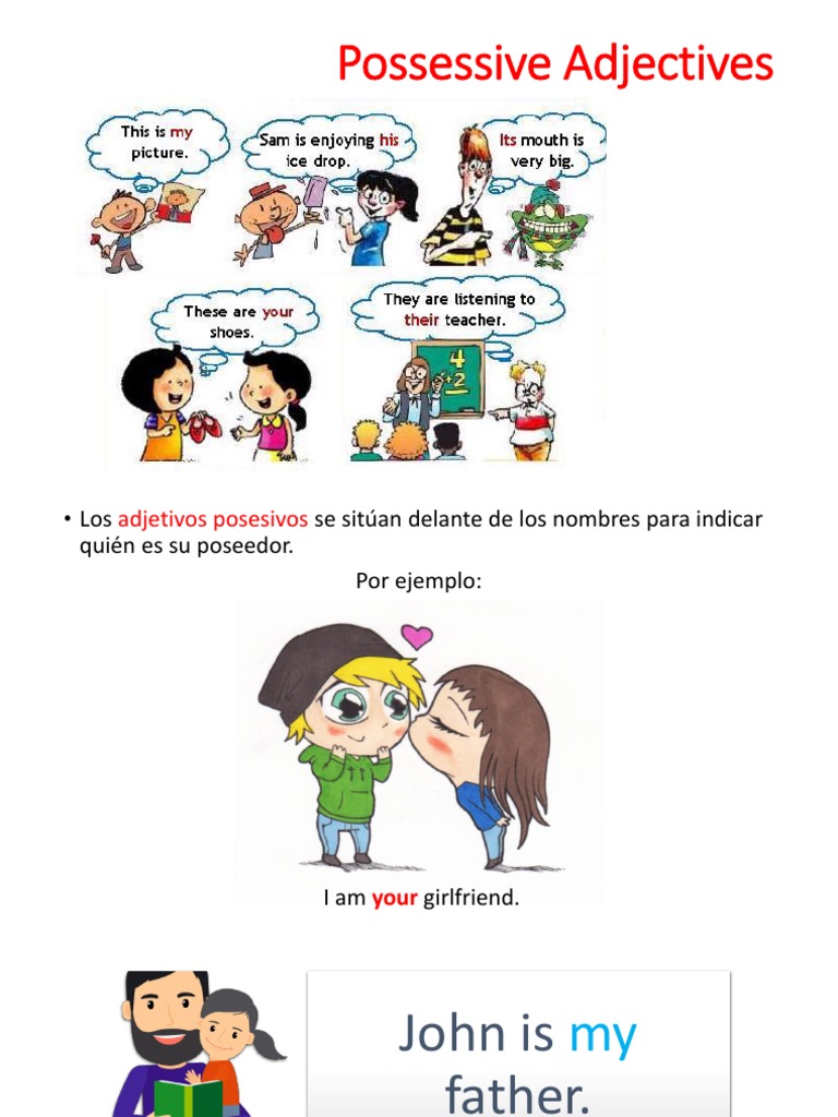 Possessive Adjectives | PDF