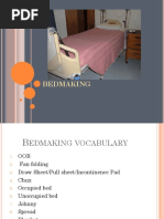 Prepare Bed For Occupancy | PDF | Bedding | Bed