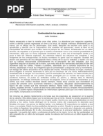 Continuidad de Los Parques | PDF | Lectura (proceso) | Cuentos