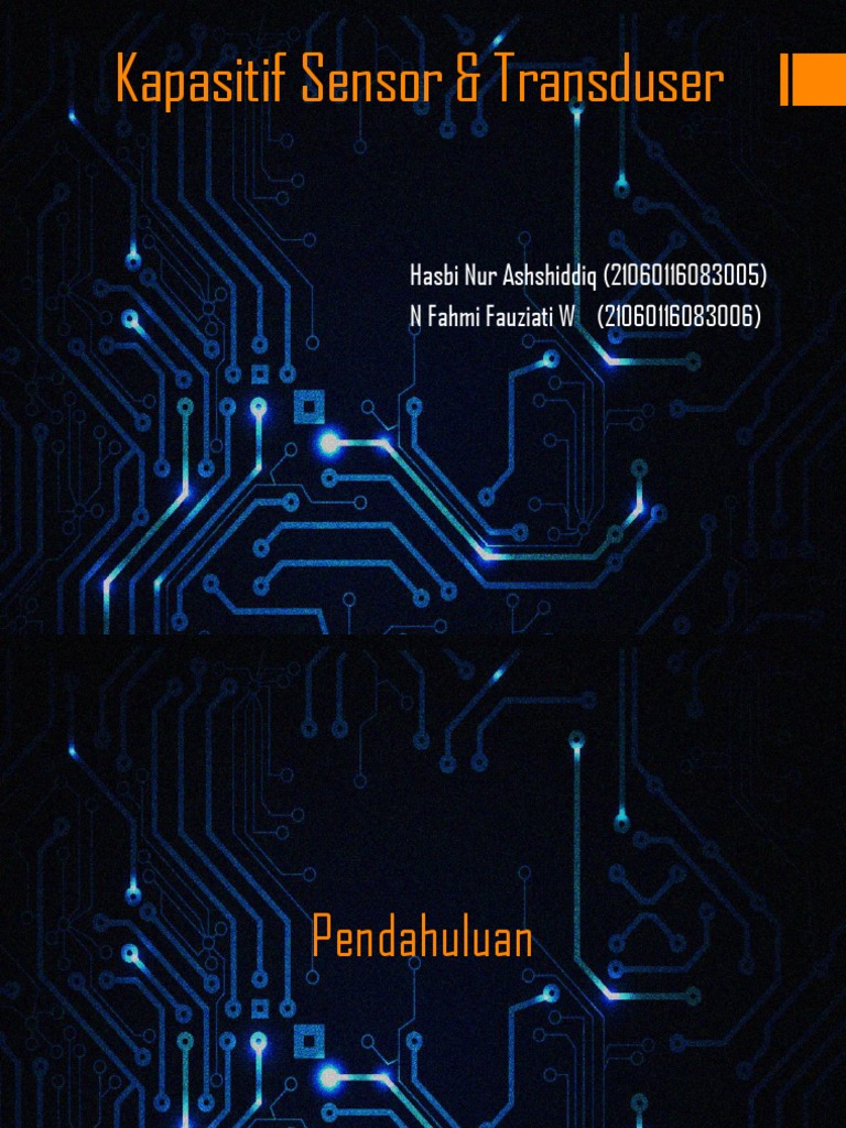 Kapasitif Sensor Dan Transduser | PDF | Sains & Matematika