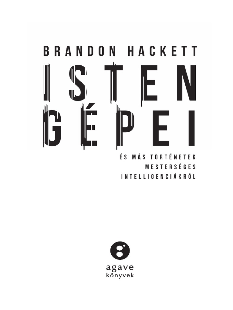 Brandon Hackett: Isten Gépei | PDF