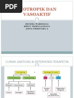 Obat Vasopressor Dan Inotropik | PDF