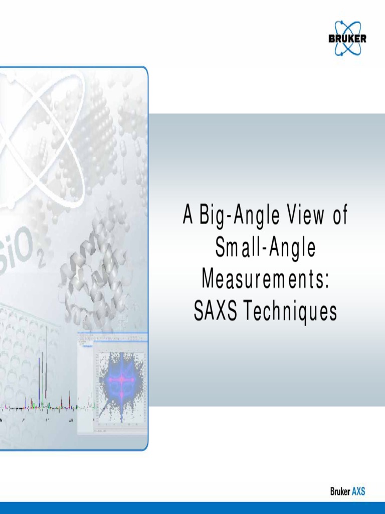 SAXS Techniques Overview and Applications | PDF | Electromagnetic ...
