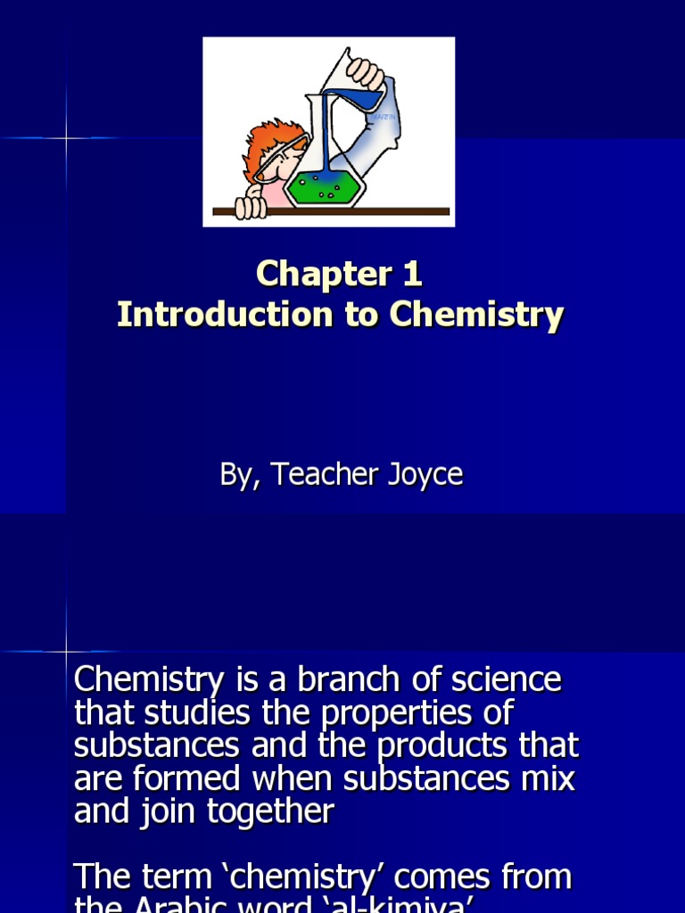 Introduction to Chemistry Basics | PDF