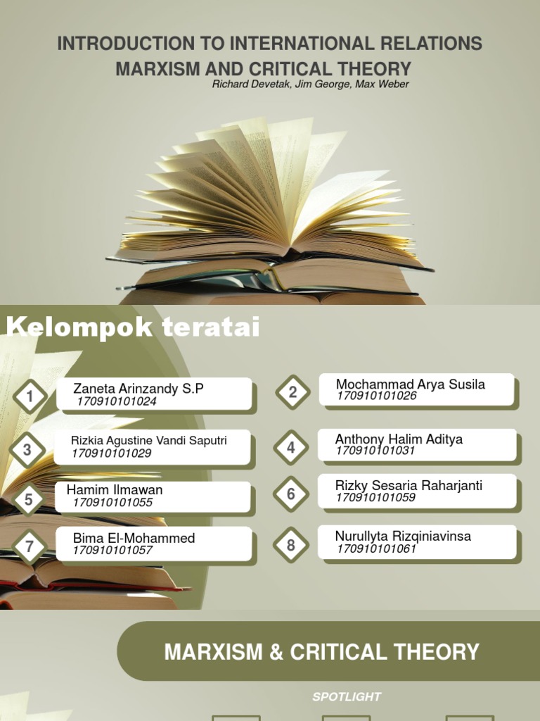 Summary Marxism | PDF