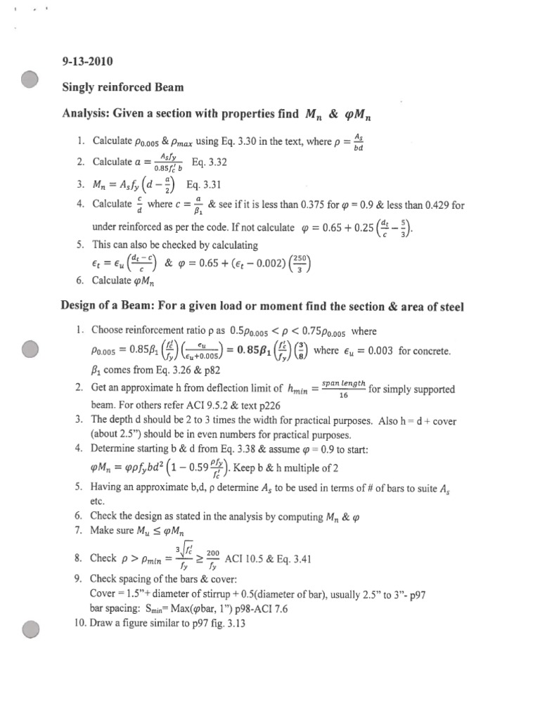 Concrete Beam Design Aid | Download Free PDF | Beam (Structure ...