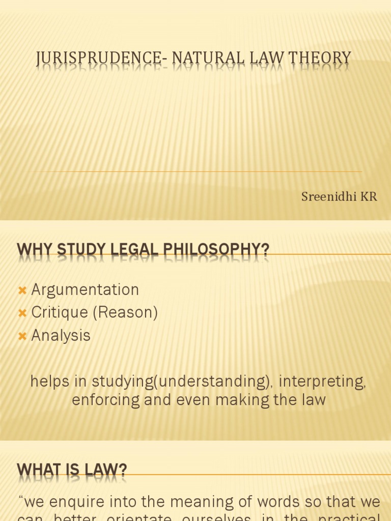 Natural Law Theory | PDF | Natural Law | Thomas Aquinas