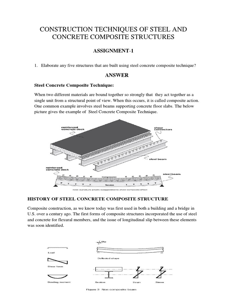 Construction Techniques of Steel and Concrete Composite Structures ...