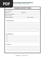 Training Request Form | PDF