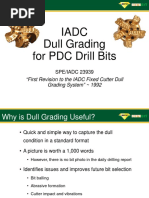 PDC Bit Dull Grading PDF | PDF | Drilling Rig | Geotechnical Engineering