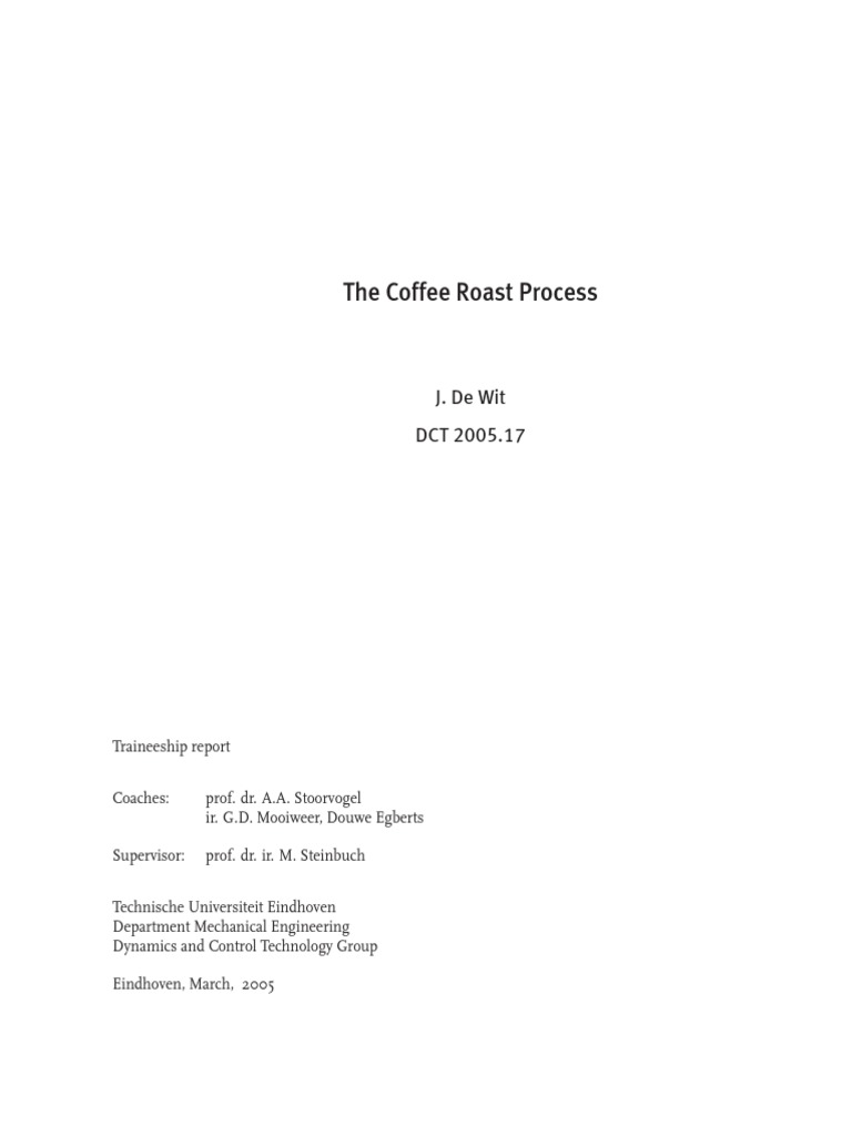 Coffee Roast Process | PDF | Coffee | Nature
