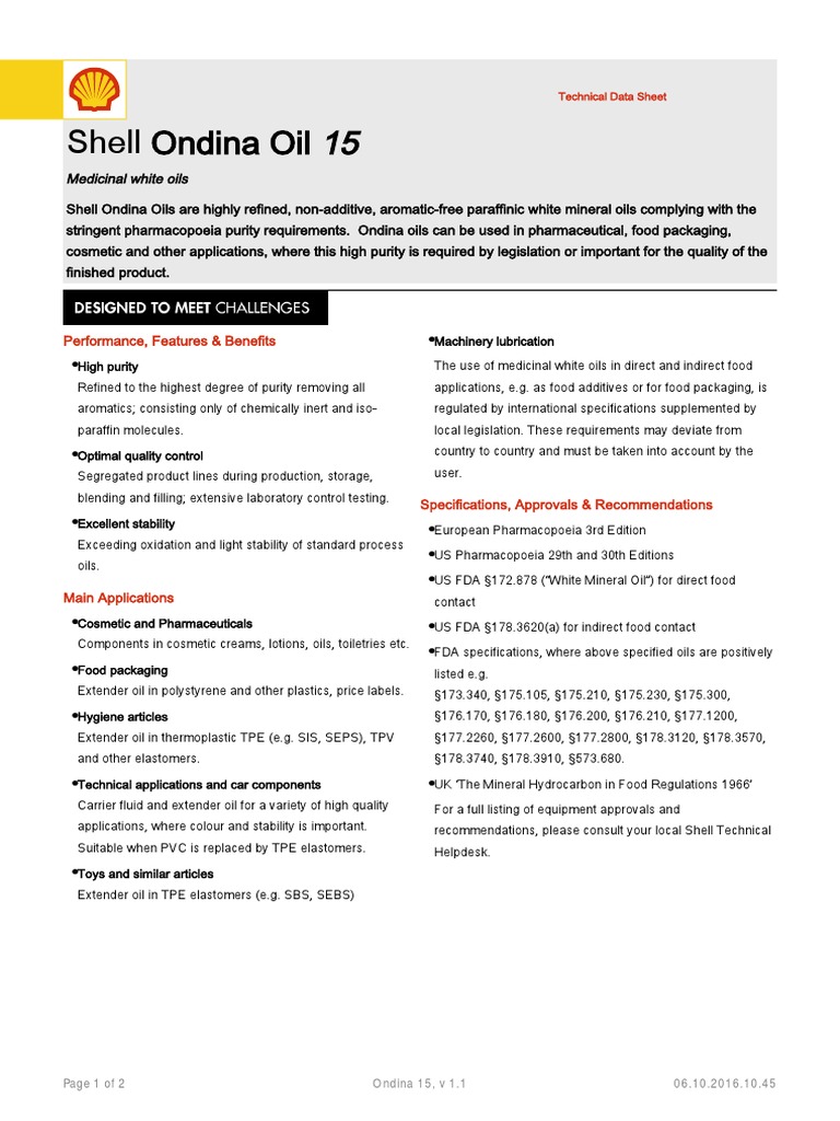 Ondina 15 | PDF | Specification (Technical Standard) | Cosmetics