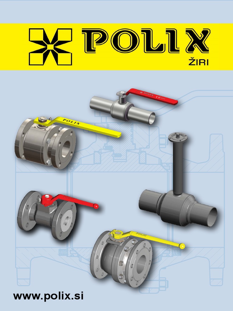 English Catalogue POLIX | PDF | Valve | Steel