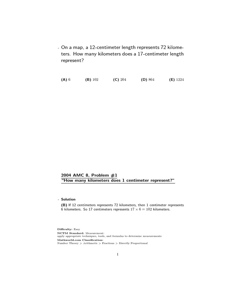 2004 AMC 8 ws-25 | Download Free PDF | Area | Circle