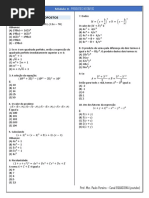 Lista de Exercício1 | PDF