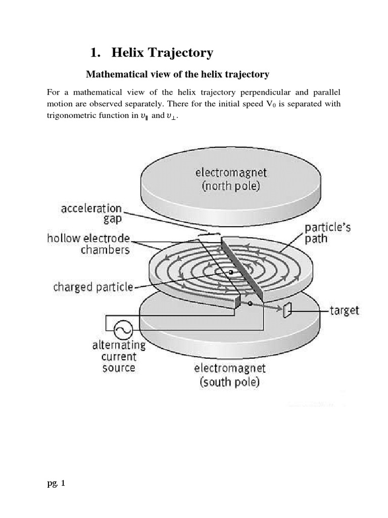 Mathematical View of The Helix Trajectory | PDF