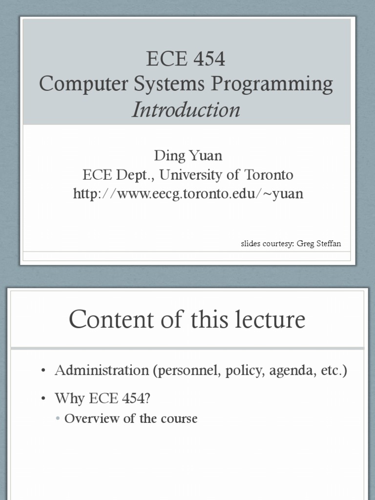 Lecture 1 of System Programming | PDF | Parallel Computing | Multi Core Processor