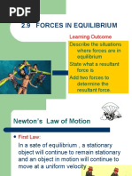 Equilibrium of Parallel Force Systems | PDF | Force | Physics