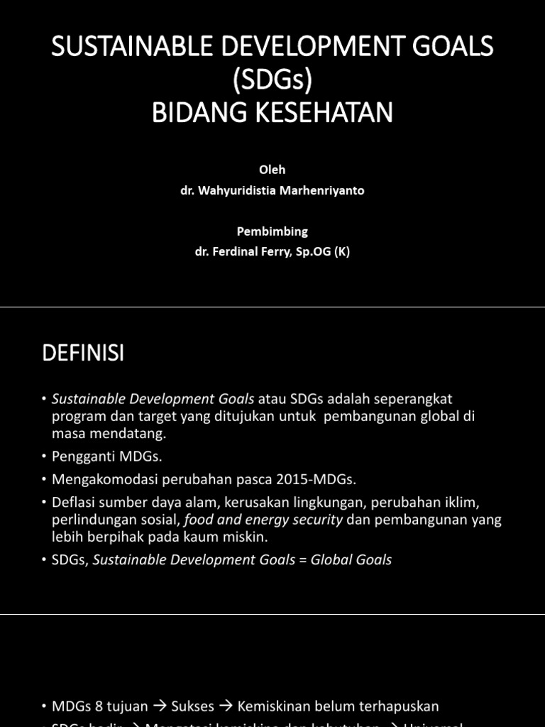 Powerpoint Sdgs Pdf
